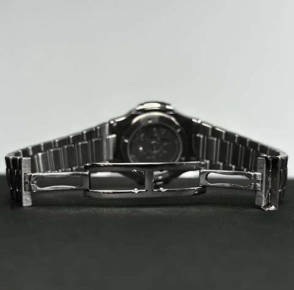 Retro Square 40mm Ice Blue Watch Dial Sapphire NH35A Mens Mechanics ...