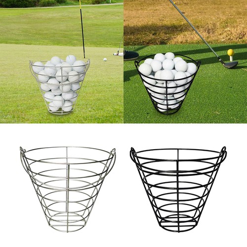Metal Wire Golf Ball Basket for Backyard Golf Accessories Driving ...