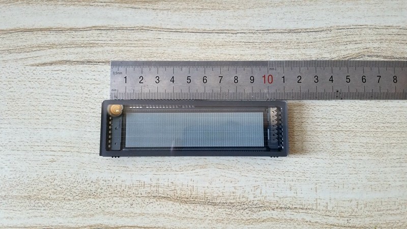 128*32 VFD Graphic Dot Matrix Chip In Glass VFD Screen Noritake-itron ...
