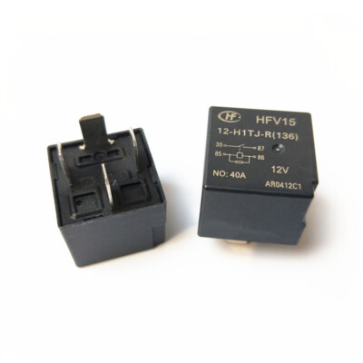 1PC HongFa HFV15-12-H1TJ-R Automotive Relay 4 Pins 12VDC 40A | eBay