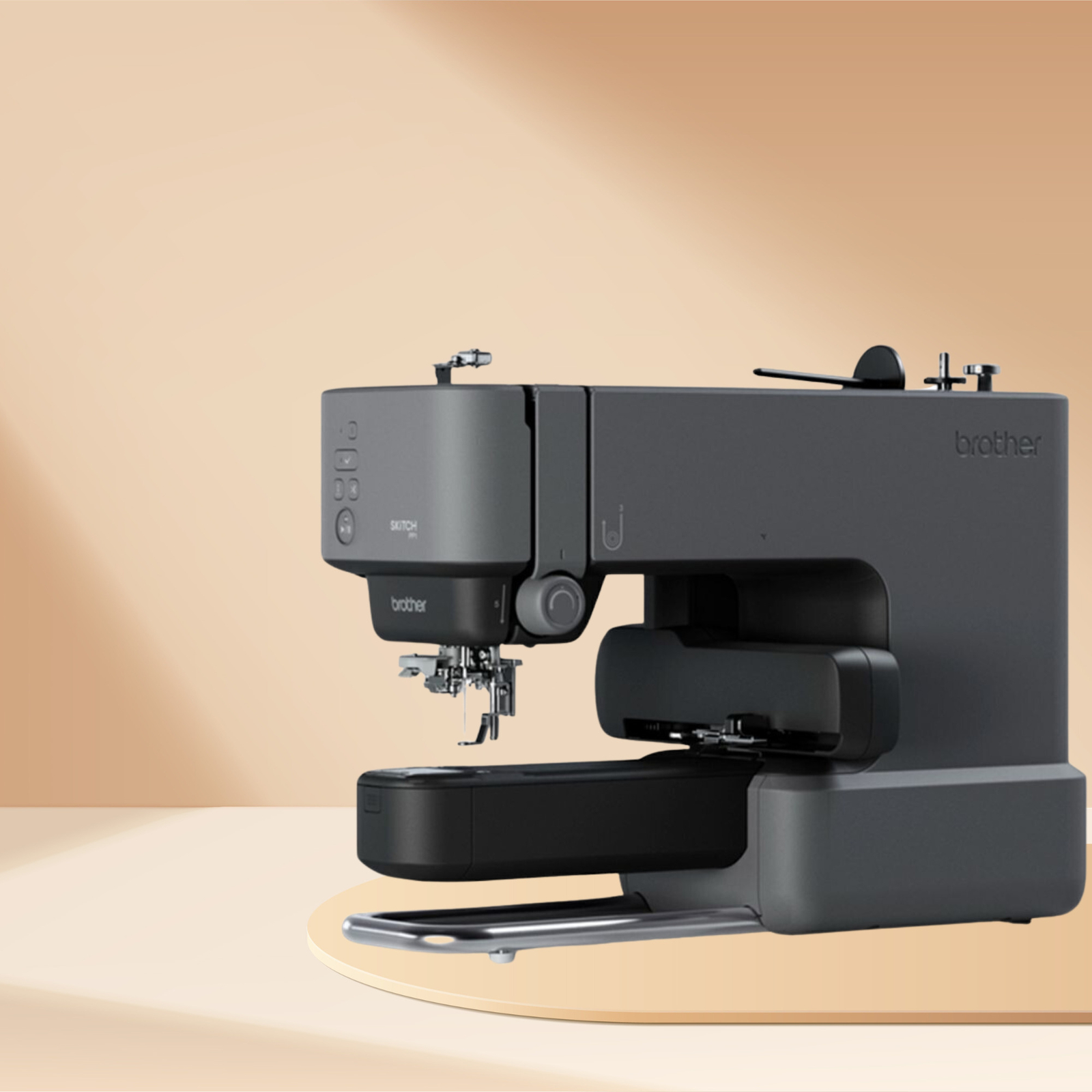 Brother Skitch Single-Needle Embroidery Machine with Ink Cartridges ...