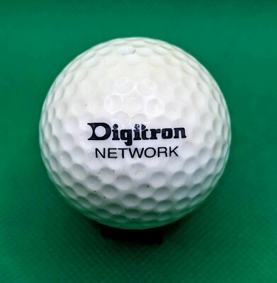 Vintage Digitron Network logo golf ball | eBay