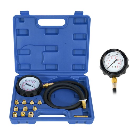 Engine Oil Pressure Test Tester Set Kit Low Oil Warning Devices Car Van ...