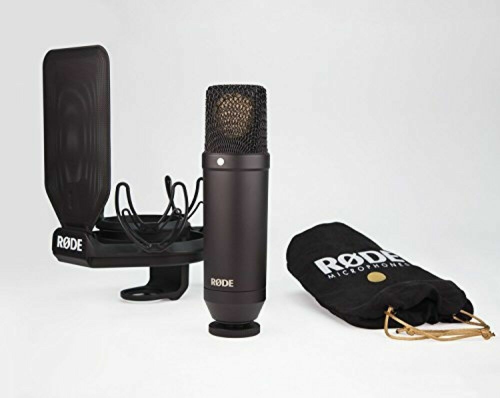 Rode Nt1 Condenser Microphone Kit W Smr Shockmount Dvestore