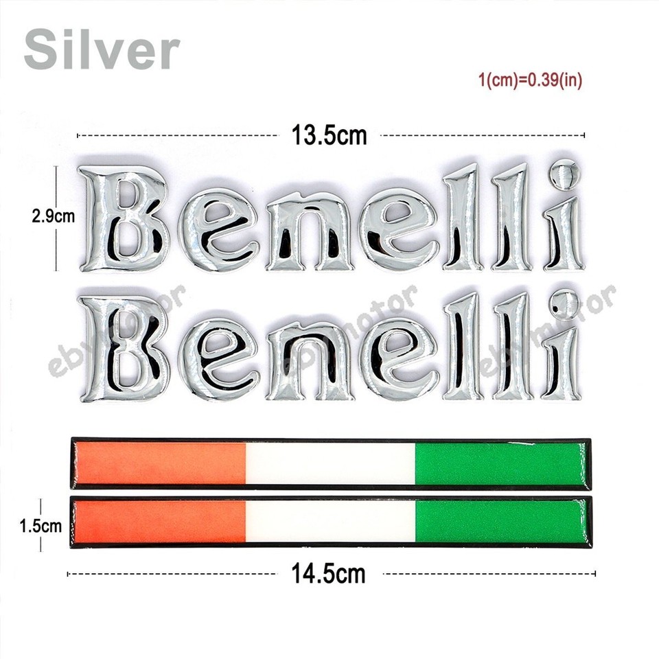 Motorcycle 3D Emblem Decals for Benelli 600/300 BIke Racing Badge ...