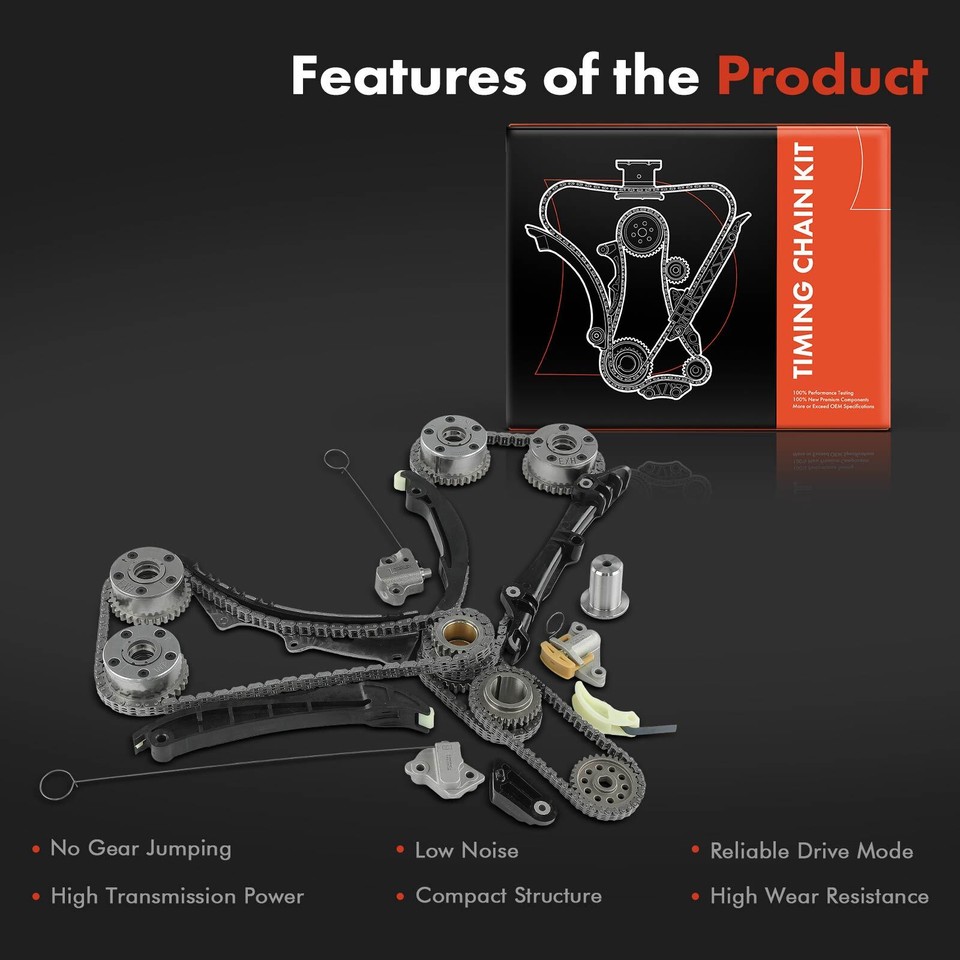 21x Engine Timing Chain Kit for Dodge Grand Caravan Challenger Jeep ...