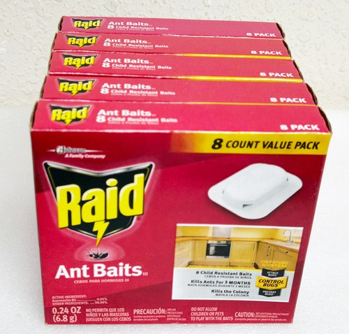 Raid Ant Killer Baits, For Household Use, Child Resistant, 8 Count | eBay