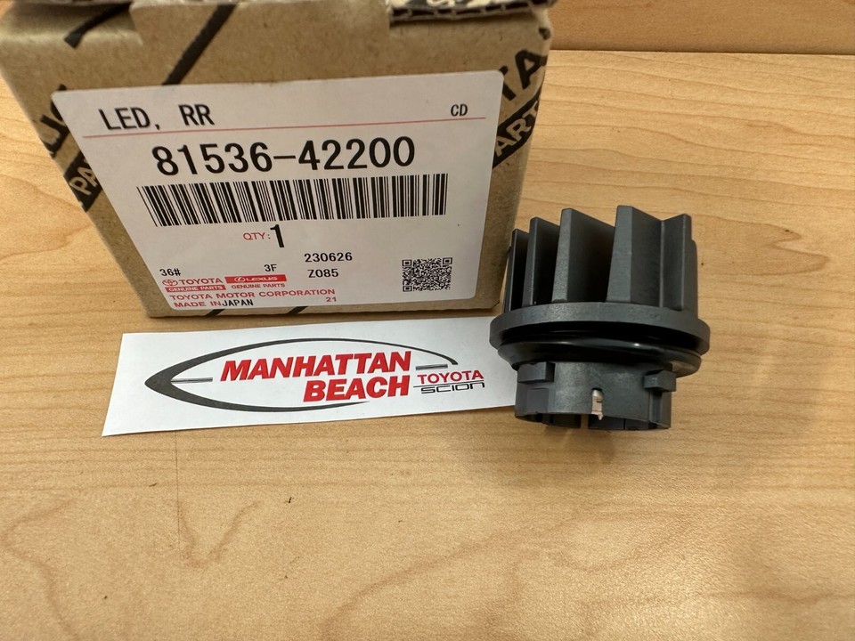 GENUINE TOYOTA 19-22 PRIUS 19-25 RAV4 TAIL LAMP LED BULB No1 PT#81536 ...