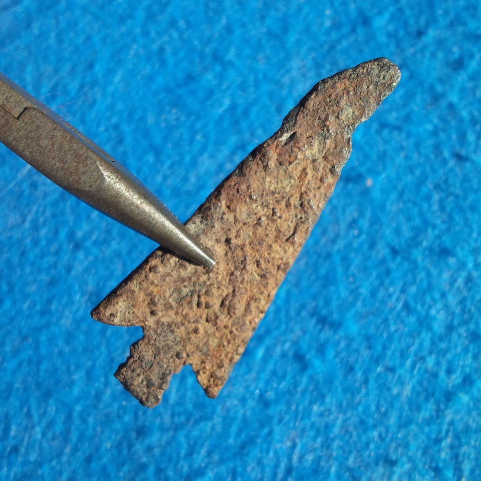 2-1/2" STEEL TRADE POINT WYOMING ARROWHEAD AUTHENTIC PROJECTILE POINT ...