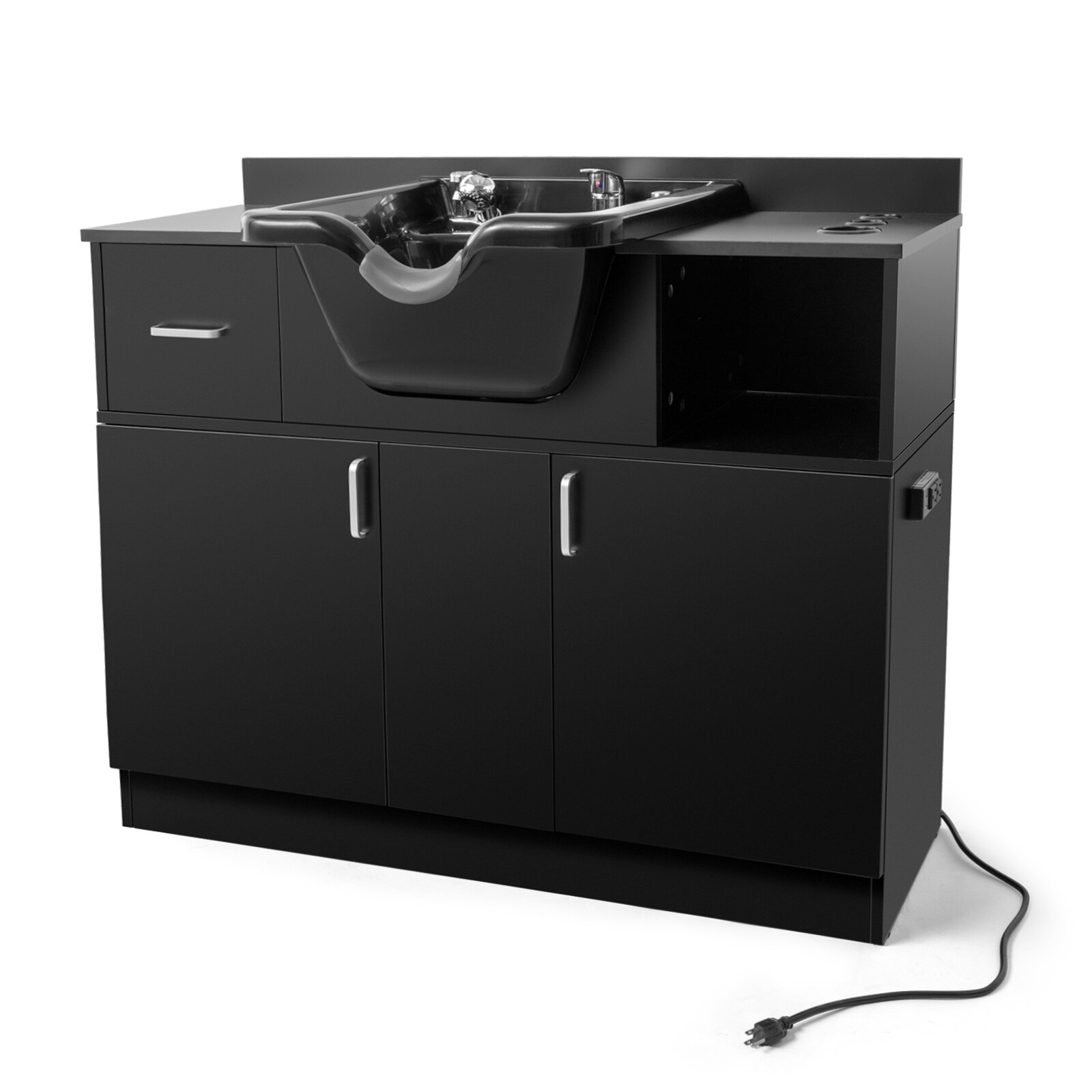 Artist hand Backwash Sink Bowl Shampoo Station Salon w/Drawer,USB,P ...