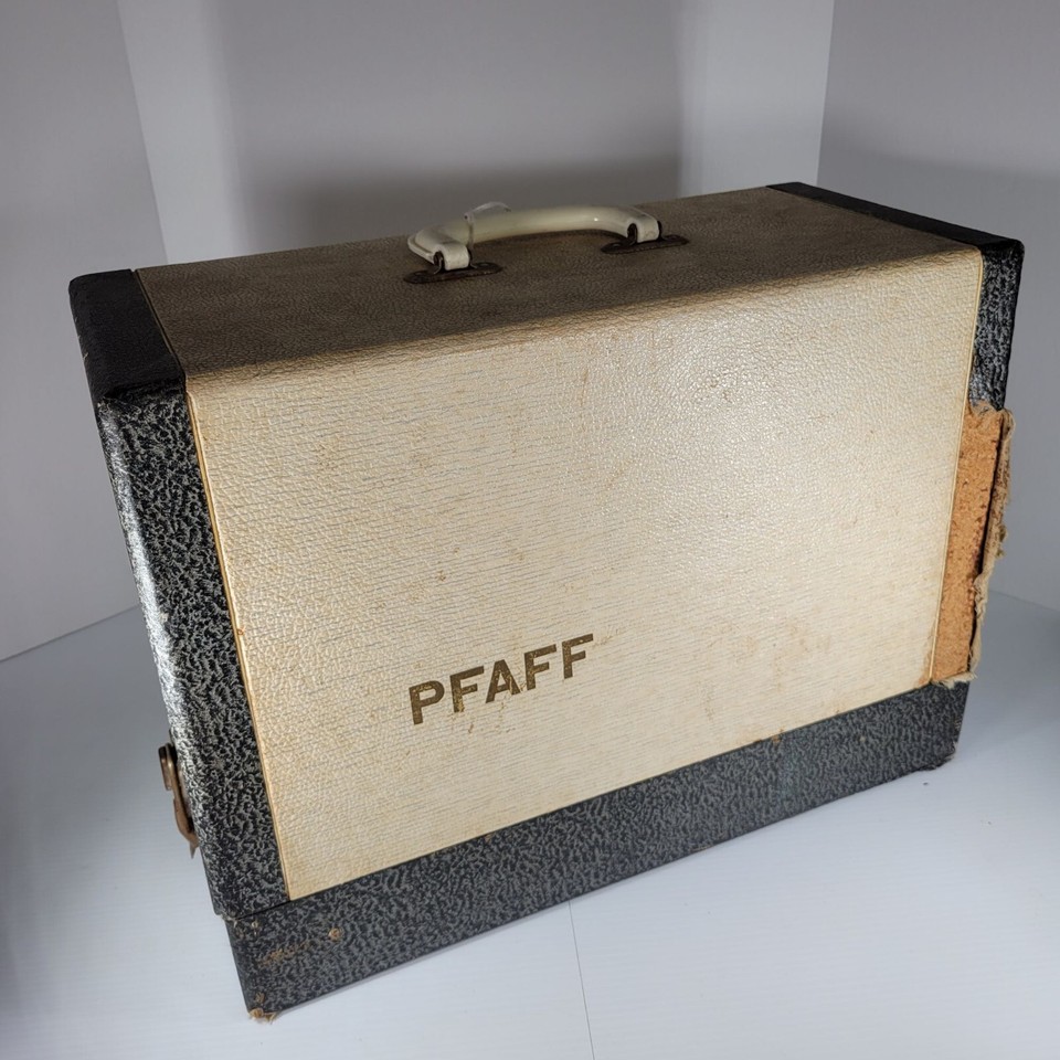 Vintage PFAFF 262 Sewing Machine Made in Germany W Case Heavy Duty NO ...