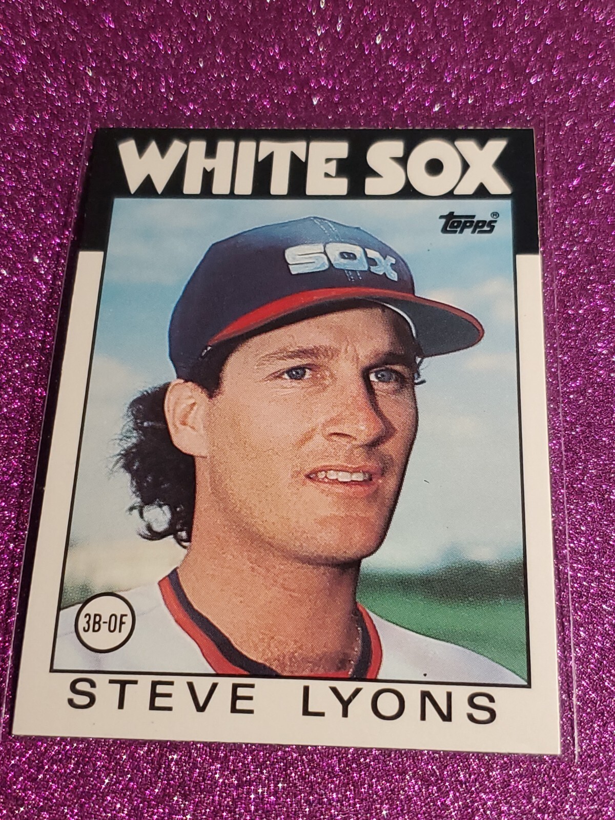 1986 Topps Traded Baseball Steve Lyons #67T Chicago White Sox Rookie ...