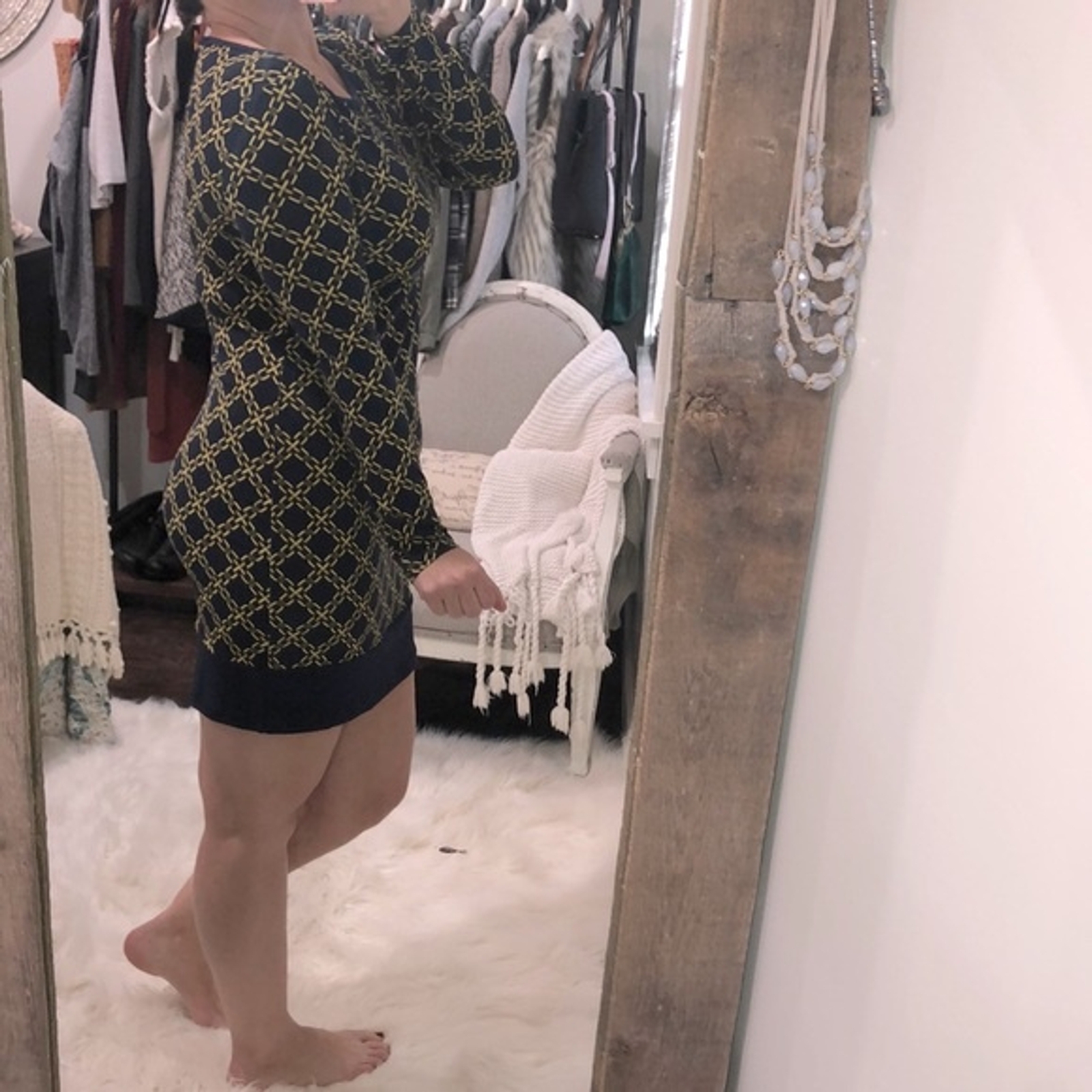 Michael Michael Kors medium navy chain link dress - Gem