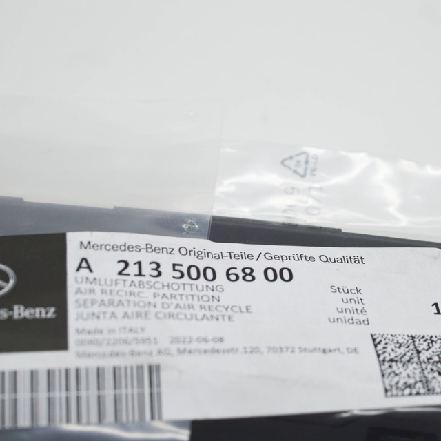 MERCEDES-BENZ GLE W167 RADIATOR RE-CIRCULATION SEALING A2135006800 for ...