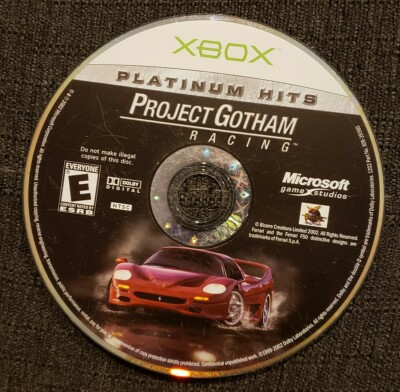 Project Gotham Racing Platinum Hits- Original Xbox Game DISC ONLY | eBay