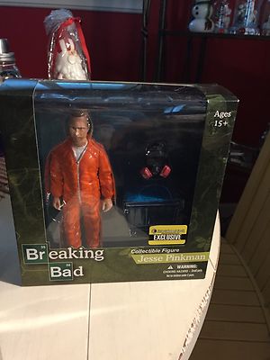 Breaking Bad "Jesse Pinkman" Orange Vamonos Pest Hazmat Suit Action ...