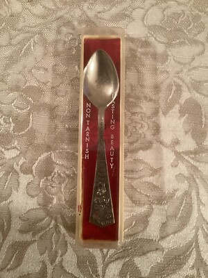APOLLO 11 Souvenir Spoon Kennedy Space Center First Man on Moon Vintage ...