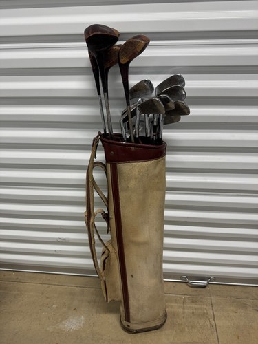 MacGregor Chieftain Vintage Golf Clubs Wood Drivers & Stainless Steel 2 ...