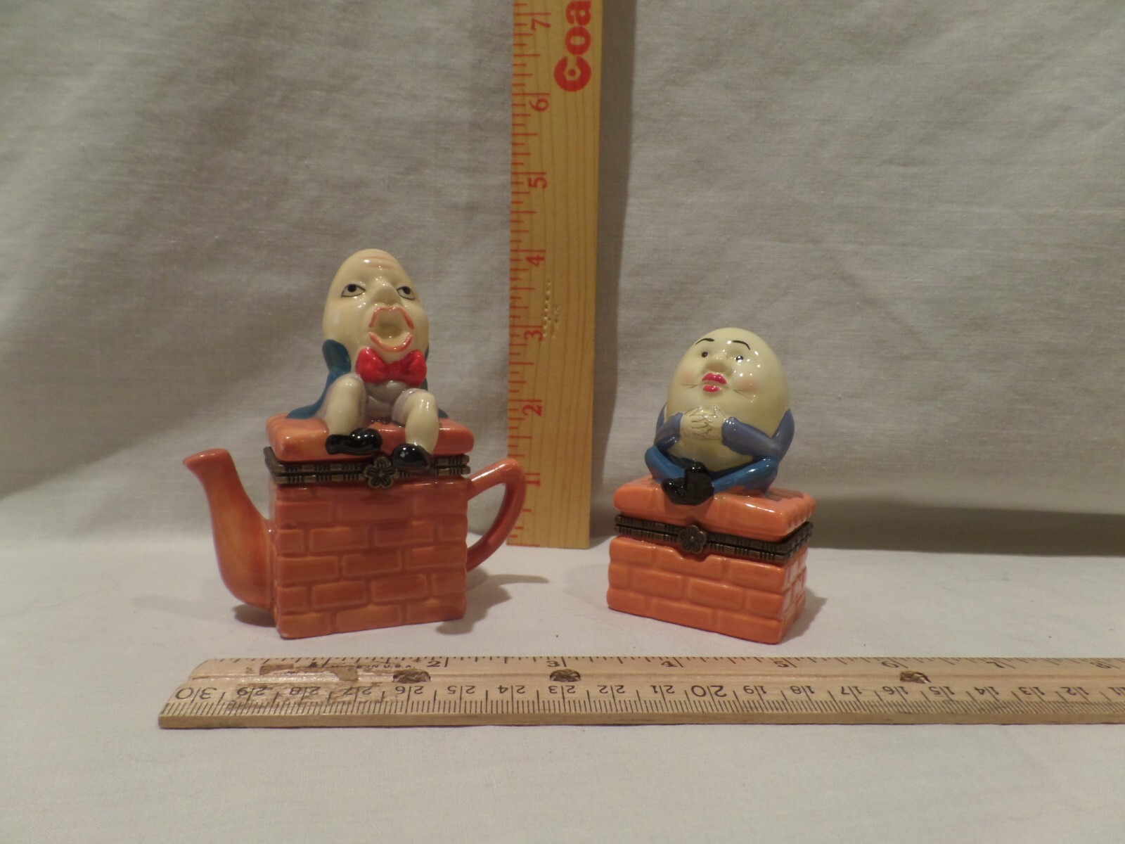 VINTAGE *HUMPTY DUMPTY* PORCELAIN HINGED TRINKET BOXES-LOT OF 2 | eBay