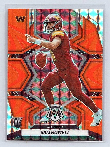 2022 Panini Mosaic NFL Debut Reactive Orange Mosaic Prizm #274 Sam ...