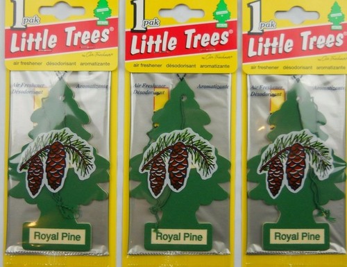 Air Freshener Car Truck Auto Little Trees "Royal Pine Fragrance" (Lot ...