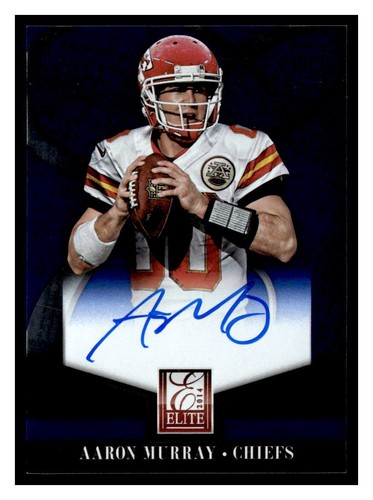 AARON MURRAY 2014 PANINI ELITE AUTOGRAPH AUTO | eBay