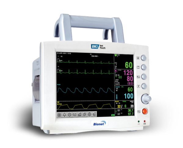 Bionet Bm3vet Touch Multi-parameter Veterinary Vital Signs Monitor 4yr ...