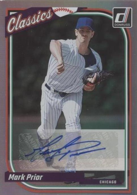 2023 Panini Donruss - Classics Autographs Mark Prior #CA-MP (AU) for ...