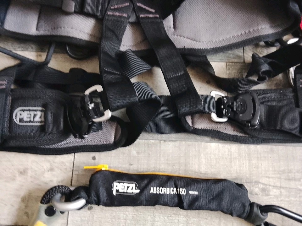PETZL NAVAHO TREE SURGEON HARNESS ARBORIST SAFETY CLIIMBING GEAR | eBay UK