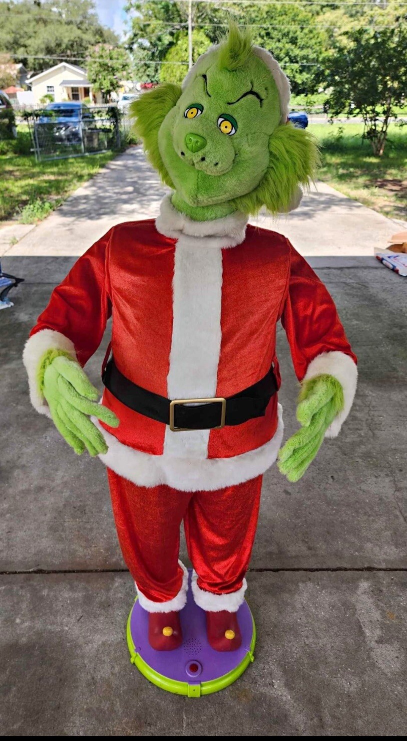 Gemmy Life Size Animated Singing Dancing Grinch VHTF Rare | eBay
