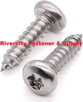 8x1 Torx Pan Head Sheet Metal Screws #8 x 1.0 SMS 6 Lobe Screw #8x1 | eBay