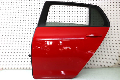 15-17 2017 VW VOLKSWAGEN GTI GOLF MK7 DOOR W GLASS REAR LEFT DRIVER 4D ...