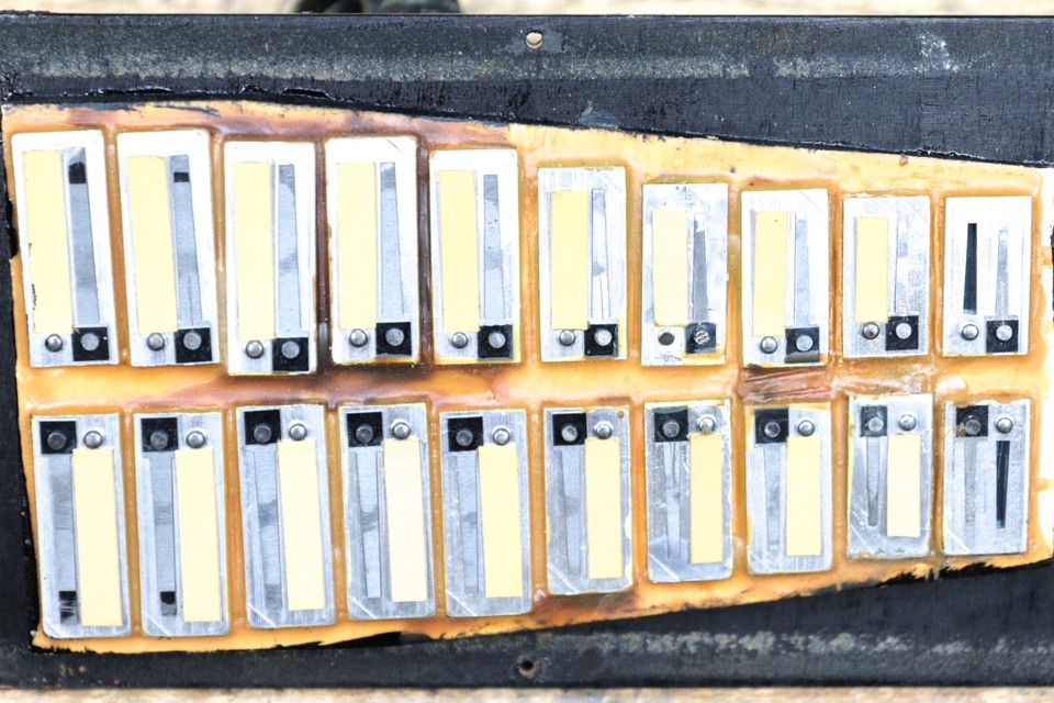 Gagné & Frère 2-Bass 10-Treble Button "D" Red & Black Diatonic ...