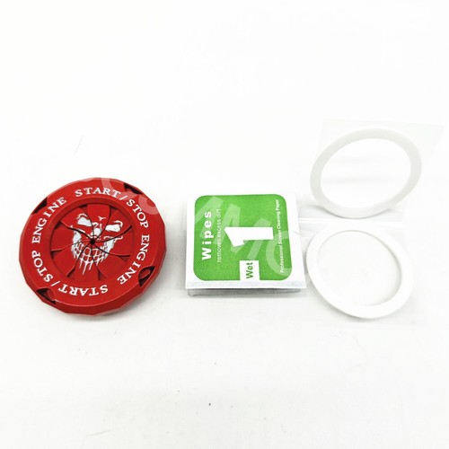 Car Start Button Cover Interior Decor Sticker Engine Ignition Switch ...