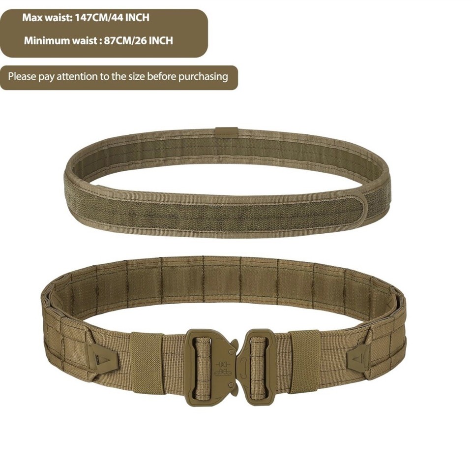 NEW OCP Molle Battle Belt Accessories - Tactical Combat Belt Quick ...