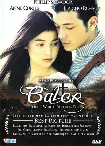 Filipino Tagalog Movies on DVD For Sale: Baler (Love Is Worth Fighting ...