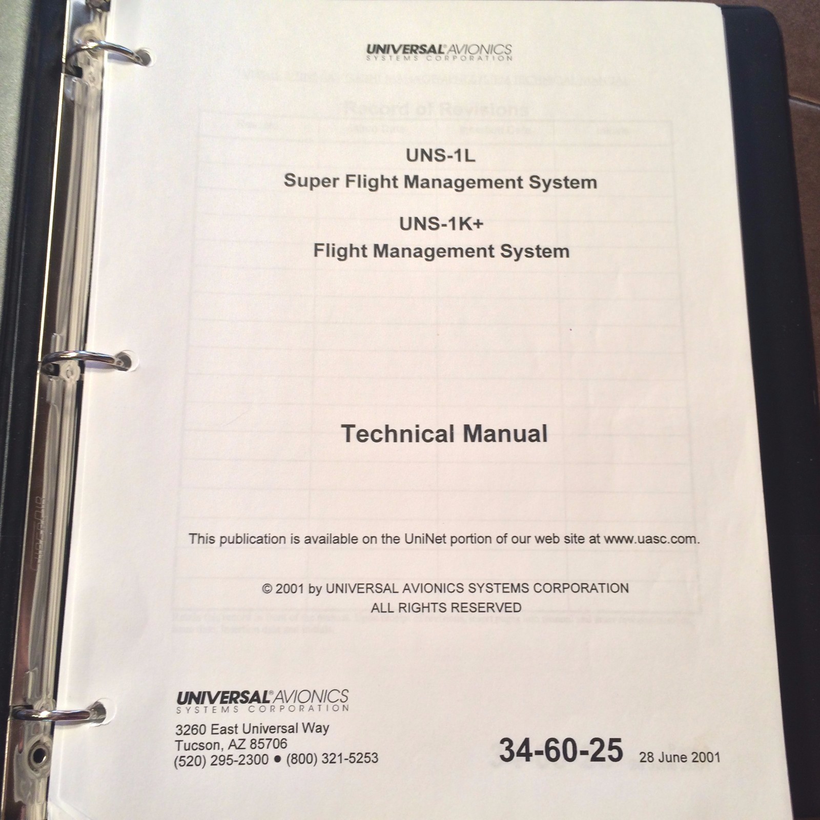 Universal UNS-1L & UNS-1K+ FMS Install Technical Manual | eBay