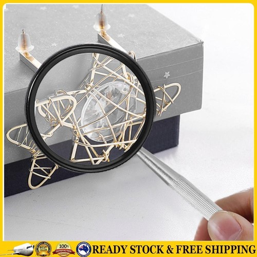 Handheld Optical Lens Magnifying Glass 35x50 Jewelry Appraisal Monocle ...