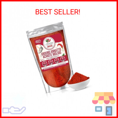 Achiote Powder – Ground Annatto Seeds 4oz Great for Adding Color and ...