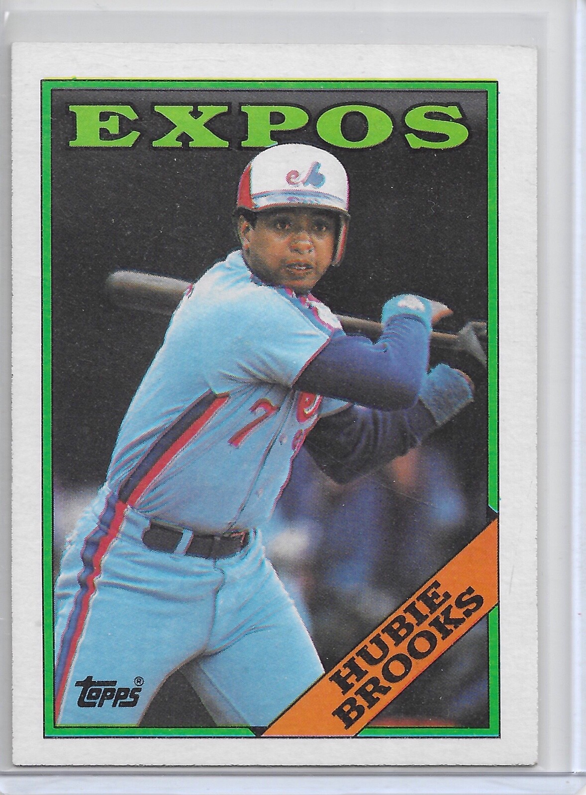 1988 Topps Baseball Hubie Brooks Card # 50 Montreal Expos | eBay