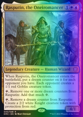 MTG Rasputin, the Oneiromancer (40/251) Dominaria United Commander NM ...