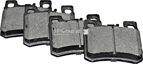 Hinterachse Scheibe Bremsbelag Set passt Mercedes 190 W202 W201 W124 ...