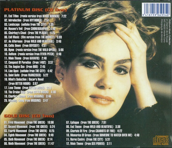 Vangelis - Inner Data Themes III 2CD Promo Film Score compilation (rare import) | eBay