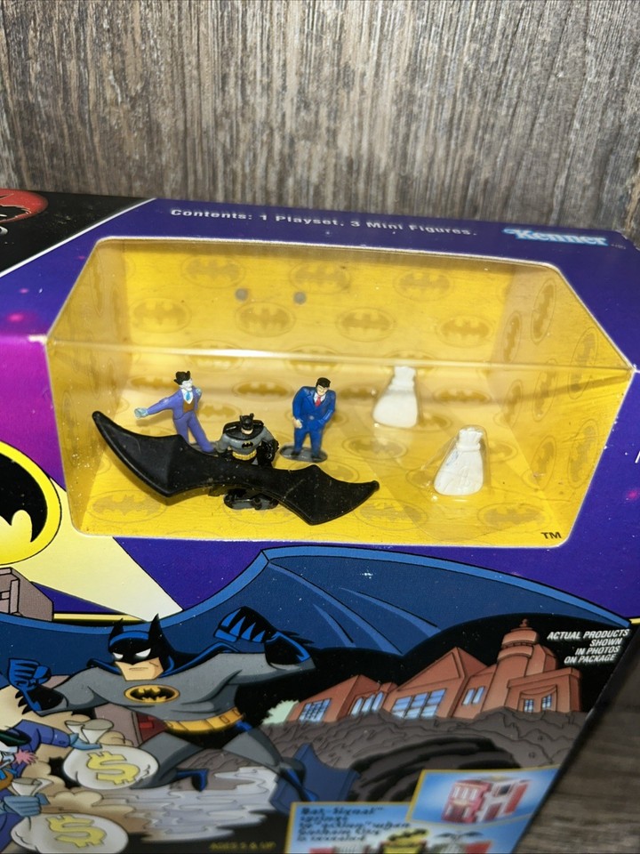 Microverse Batman And Robin Animated Series Kenner 1996 Gotham City ...