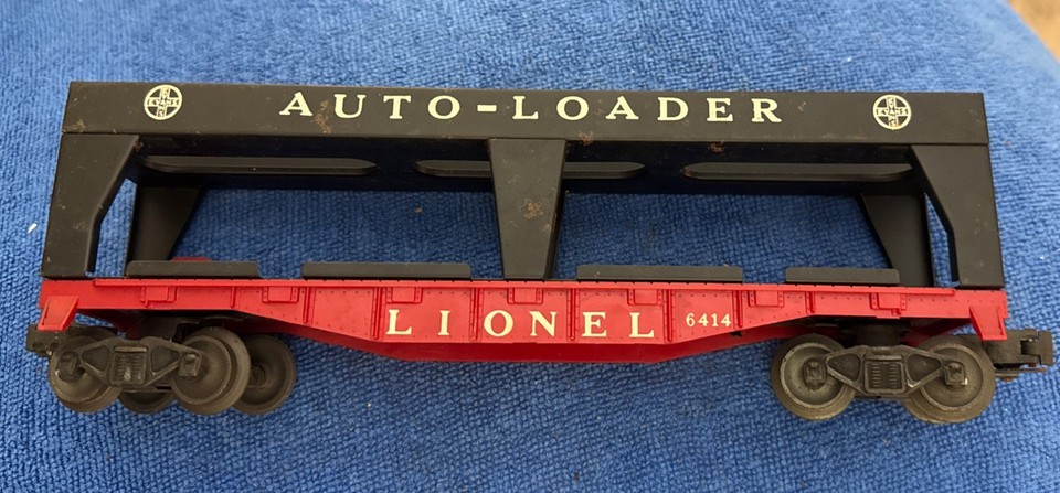 VINTAGE LIONEL O GAUGE 6414 EVANS AUTO-LOADER CAR With Rough Box | eBay