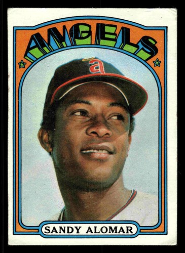 1972 Topps Sandy Alomar #253 - California Angels | eBay