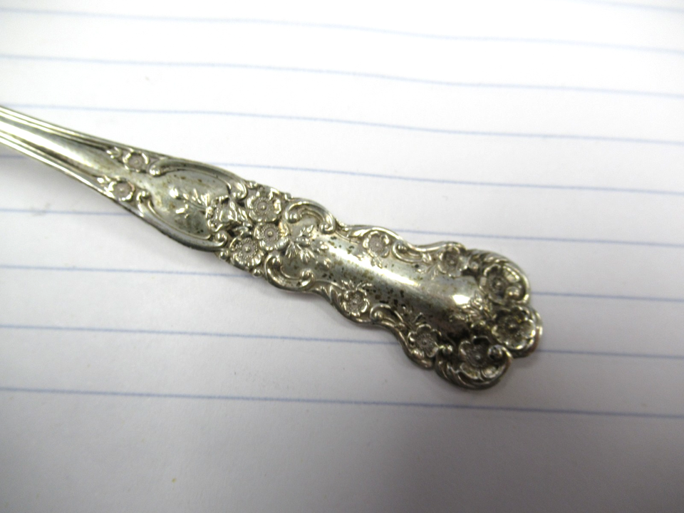 (1) Pat 1900 Gorham Buttercup Sterling 5 5/8" Teaspoon Unused No Monos ...