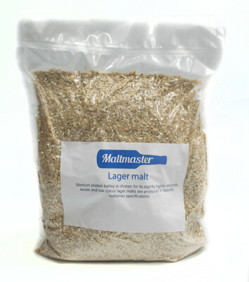 Maltmaster Crushed Lager malt 2Kg | eBay UK