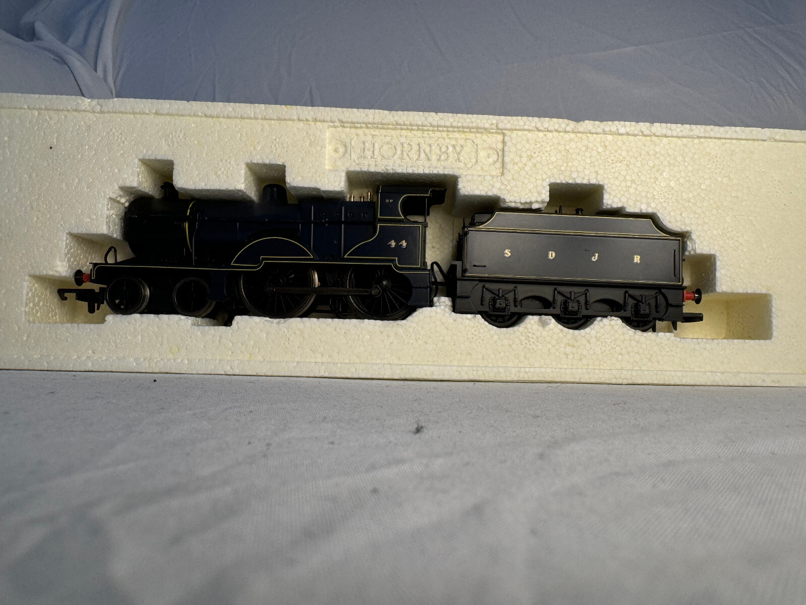 Hornby R2217 S&DJR 2P No 44 Boxed, running, worn box (see description ...