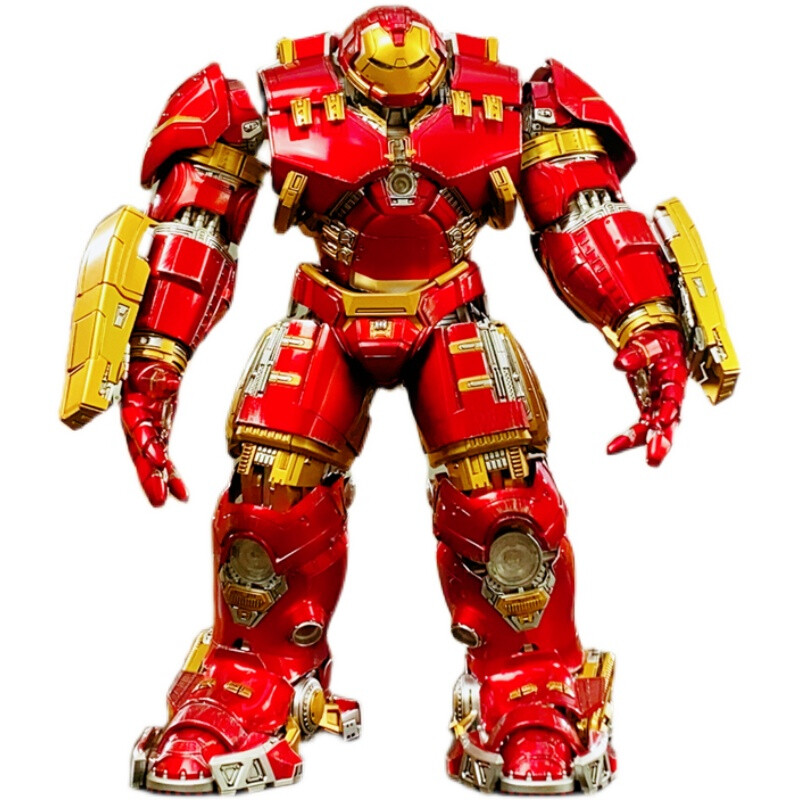Comicave CS Hulkbuster Metal Action Figure Iron Man MK44 1/12 Light ...